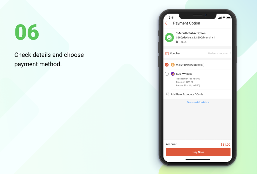 Ocha POS - แอปพลิเคชันบริหารจัดการธุรกิจ